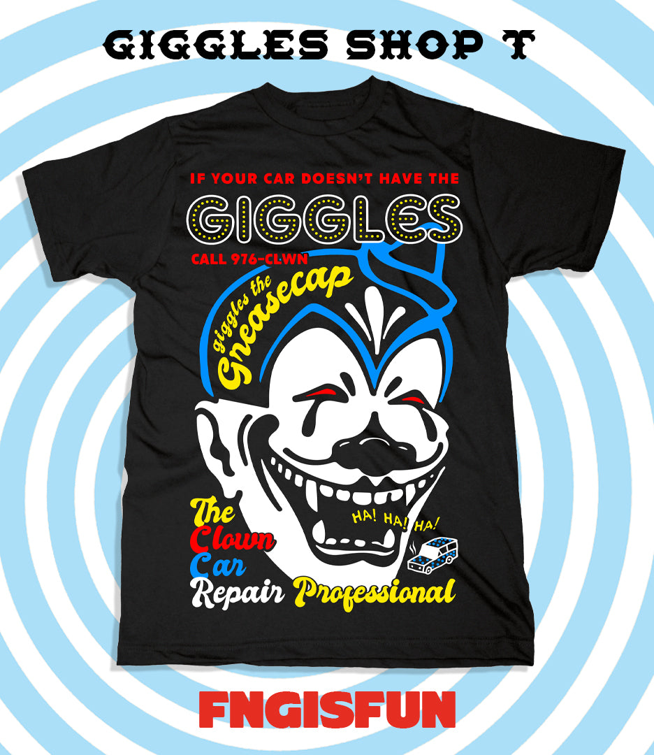 FNG - Giggles Shop T – Party Monster - Artist Marketplace